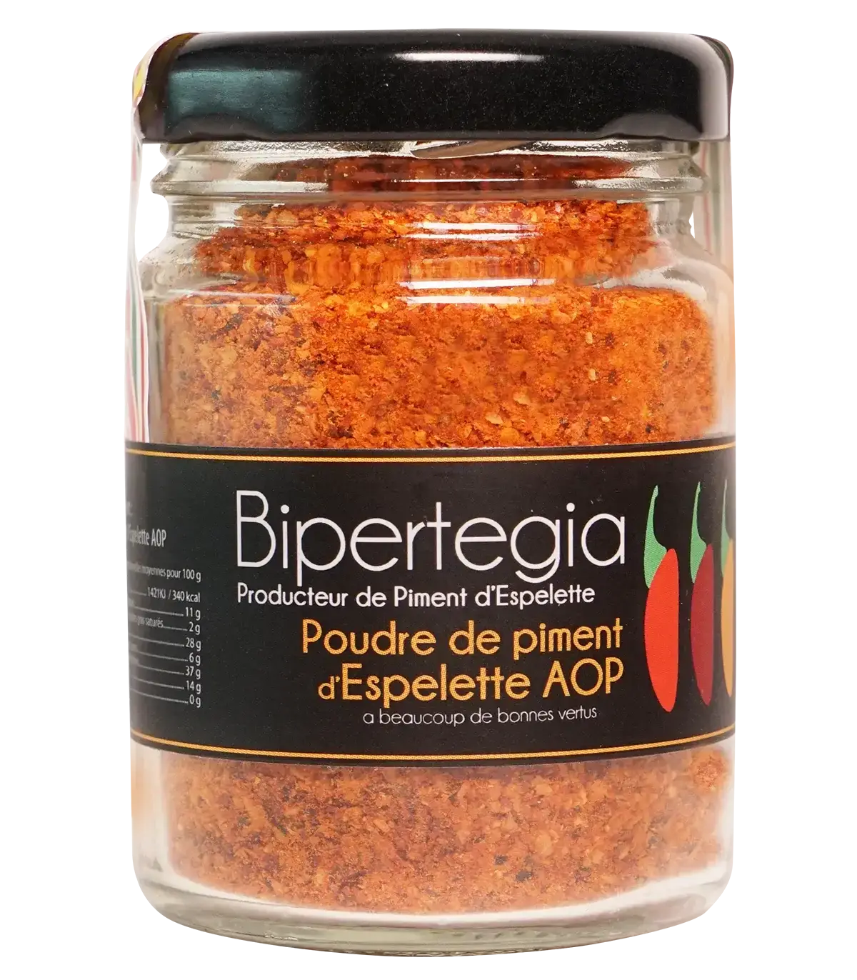 Achat Piment d'Espelette en poudre - Bipertegia producteur basque